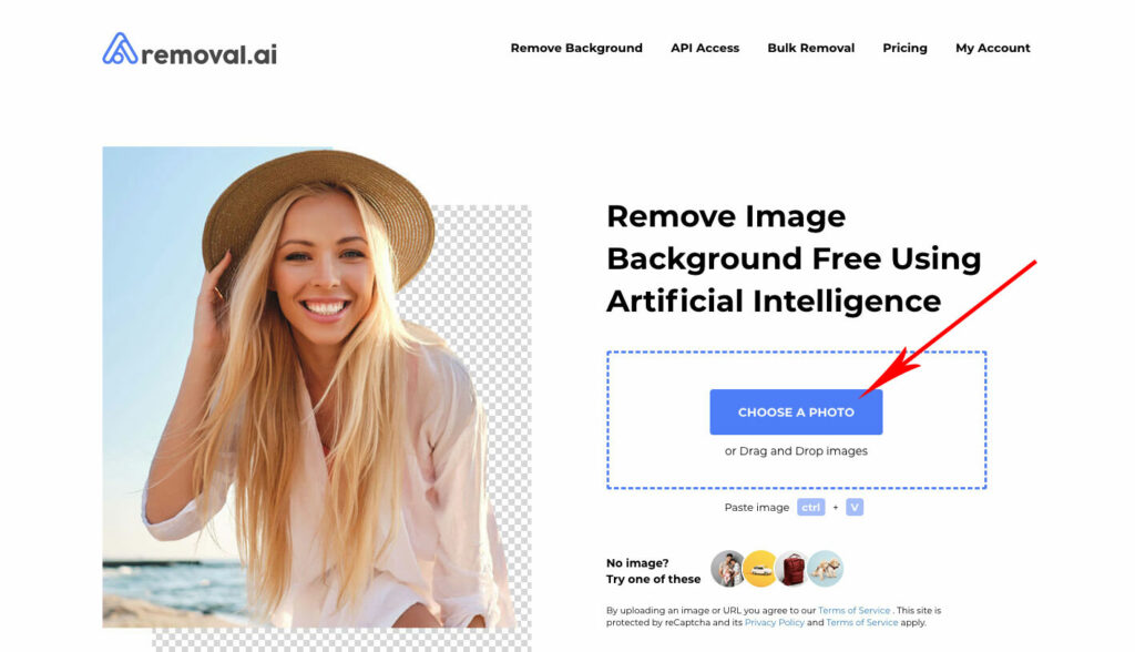 How to Remove Background Around Hair - Removal.AI