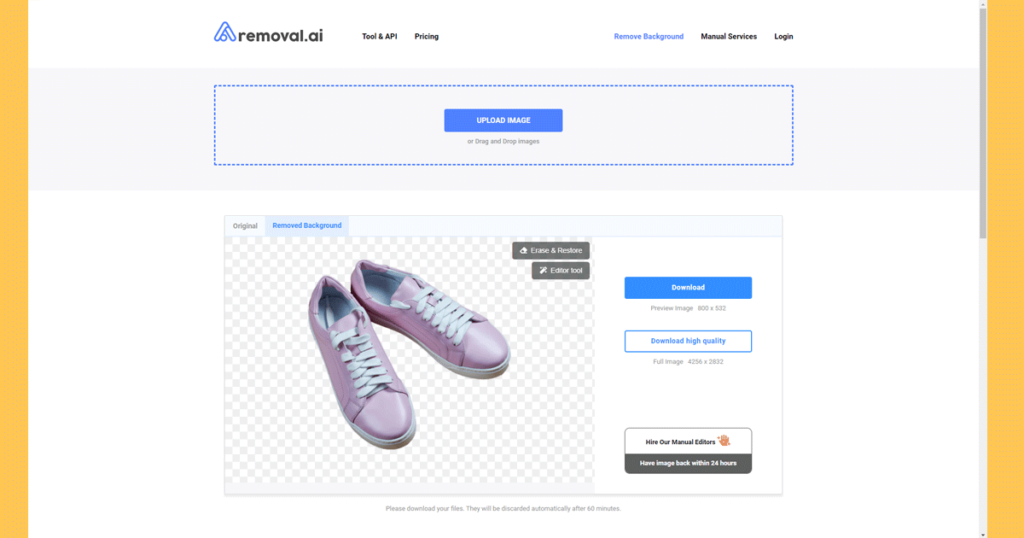 How to Remove Background from Shoe Images? - Removal.AI