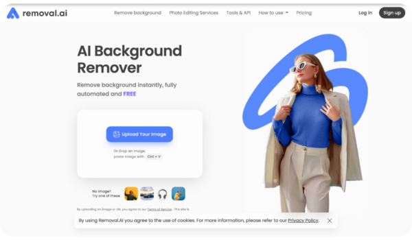 How to Remove Background Around Hair - Removal.AI